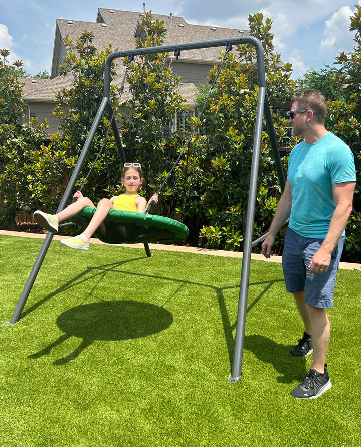 TitanPro Swing Set with Saucer Swing – gobaplay AU